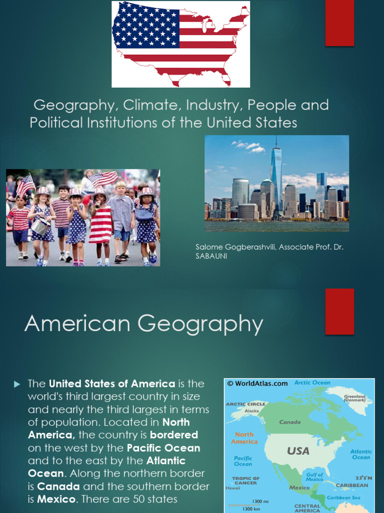 Overview of U.S. Geography and Society | PDF | The United States ...