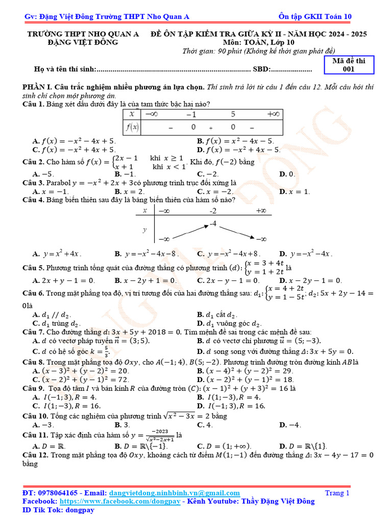 tuyen-tap-06-de-on-tap-kiem-tra-giua-hoc-ky-2-mon-toan-10-nam-2024-2025 | PDF