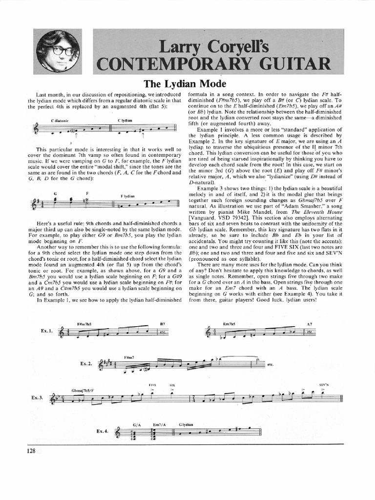 Jazz Guitar - Larry Coryell | PDF