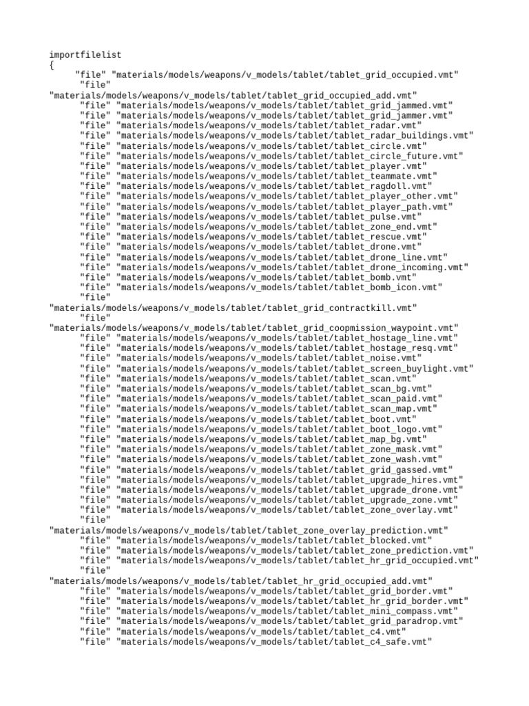 Source1import Survival Filelist Material | PDF