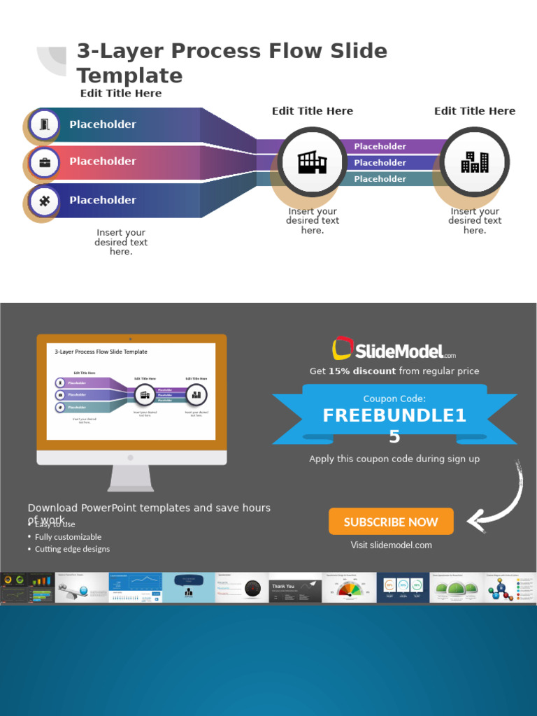 3333sadsadFF0531 01 3 Layer Process Flow Slide Template 16x9 1 | PDF