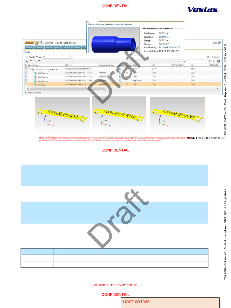 0055-4087 - V00 - Family Tables - Guideline For CAD Designers | PDF ...