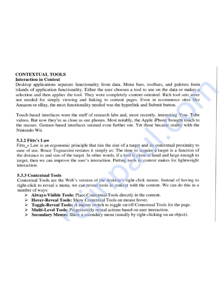 Contextual Tool | PDF