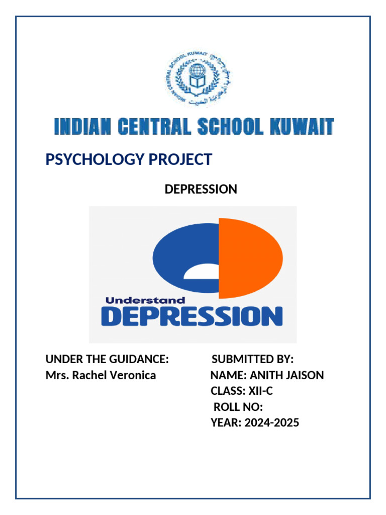 PSYCHOLOGY PROJECTnb | PDF
