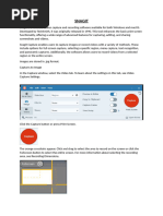 Snagit 11.2 Hotkeys Guide | PDF | Keyboard Shortcut | Computer Keyboard