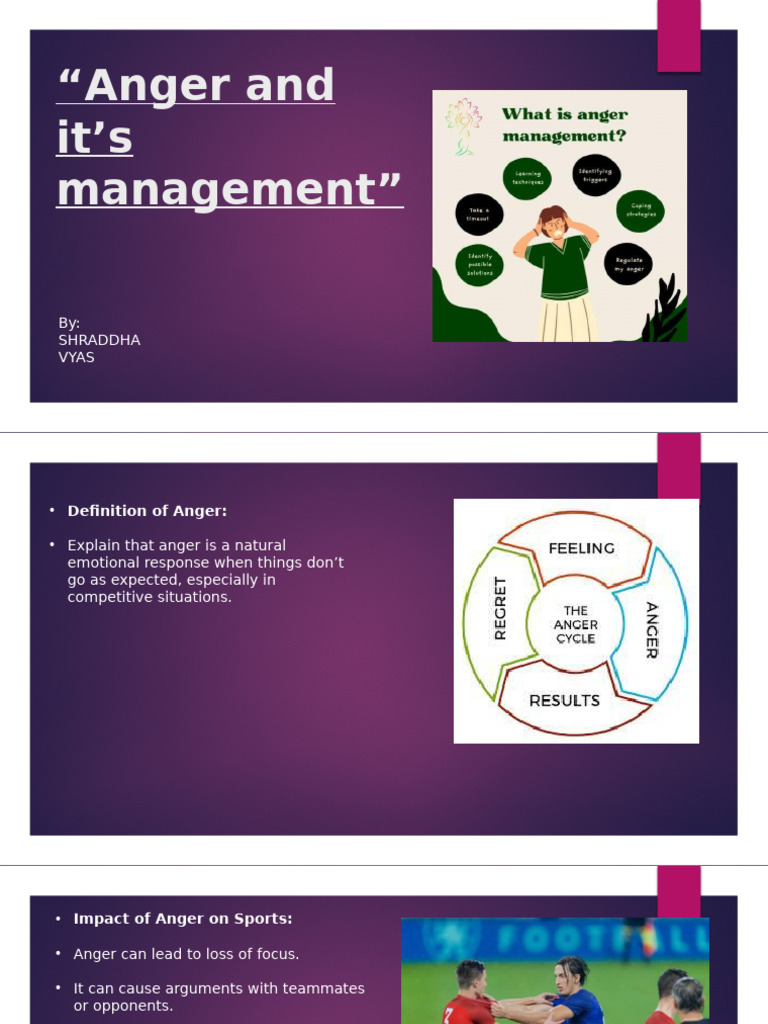 Anger Management | PDF