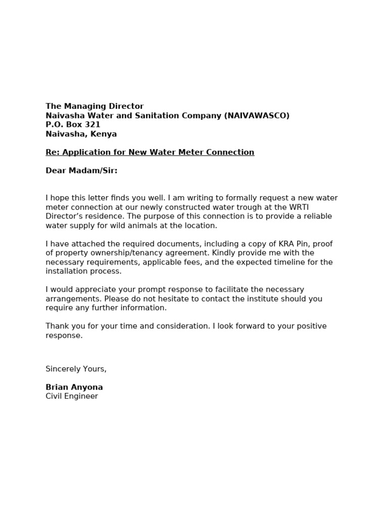 Request Letter | PDF