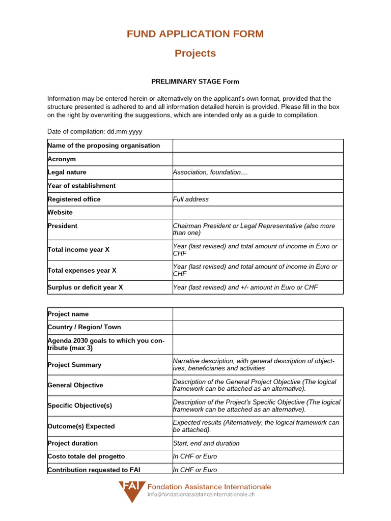 Form FAI ENG Preliminary-Stage-2025 | PDF | Economies