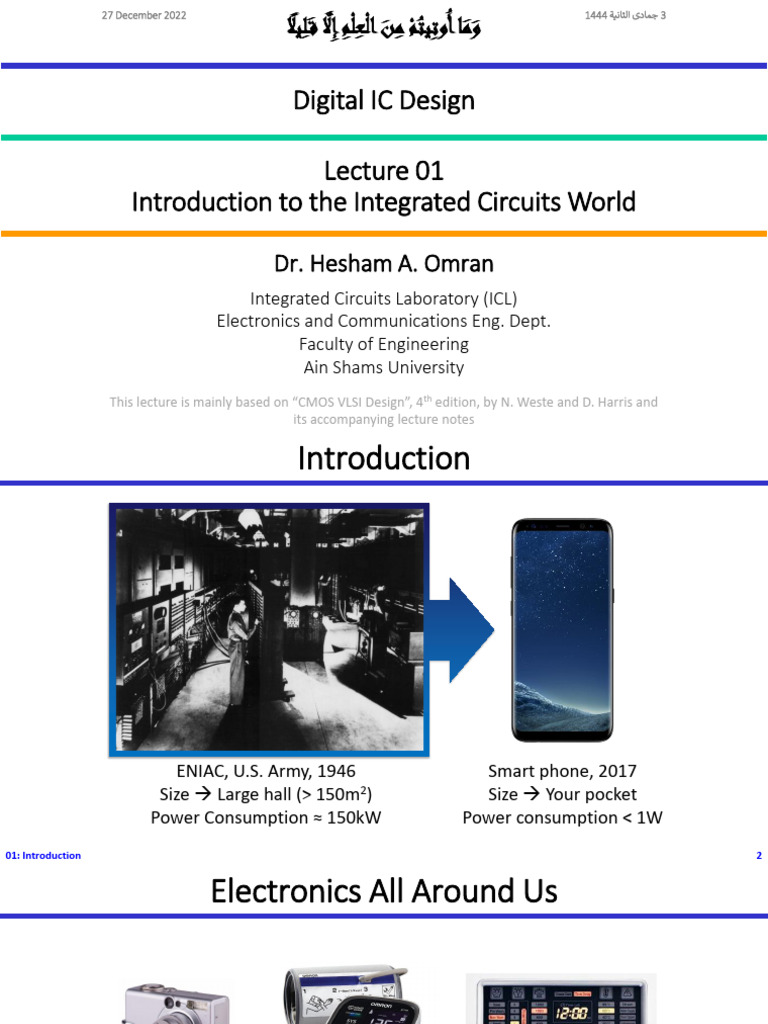 Introduction to Integrated Circuits | PDF | Hardware Description Language | Integrated Circuit