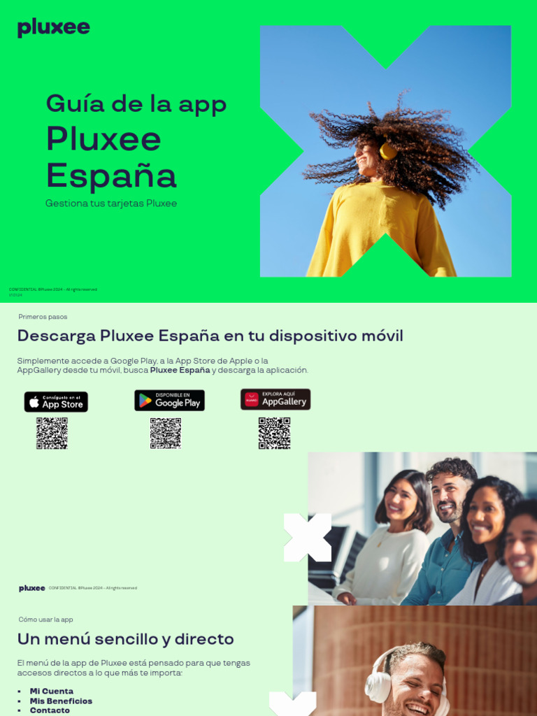 Guía App Pluxee | PDF | Aplicación movil | Software