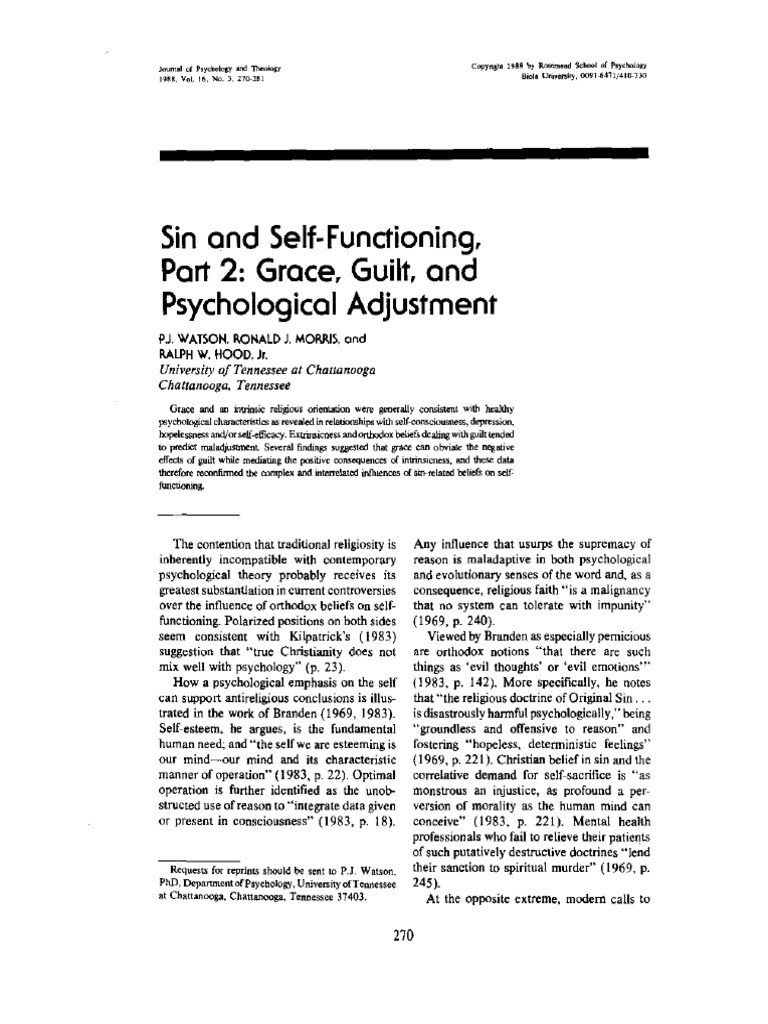 Watson Et Al., 1988 (Part 2) | PDF