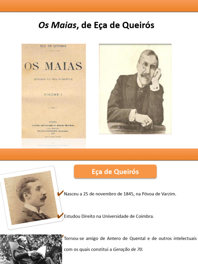 Análise de "Os Maias" de Eça de Queirós | PDF
