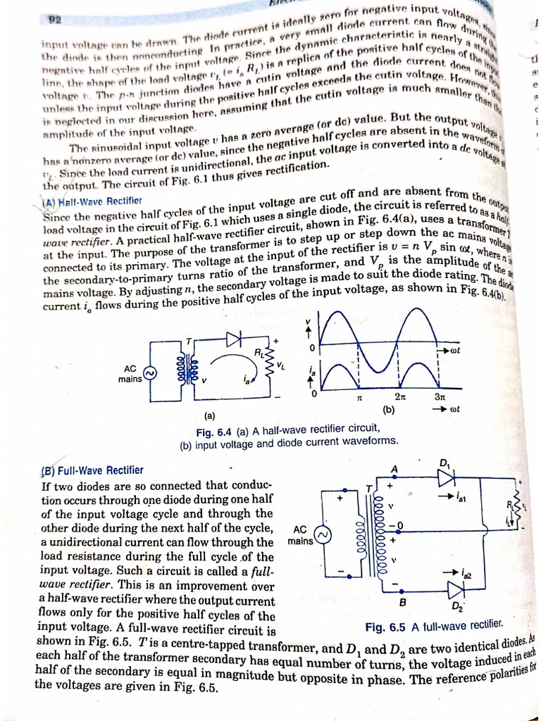 Rectifiers and Filters - Note | PDF