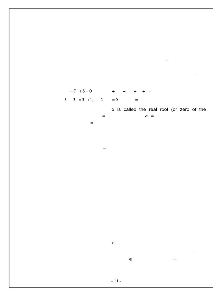 Solution of Numerical Algebraic and Transcendental Equations | PDF | Equations | Mathematics