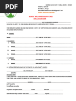 NASFUND Membership Application Form | PDF | Government Finances | Taxes