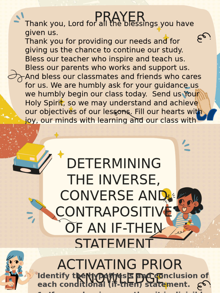 Understanding Conditional Statements | PDF | Rectangle | Elementary ...