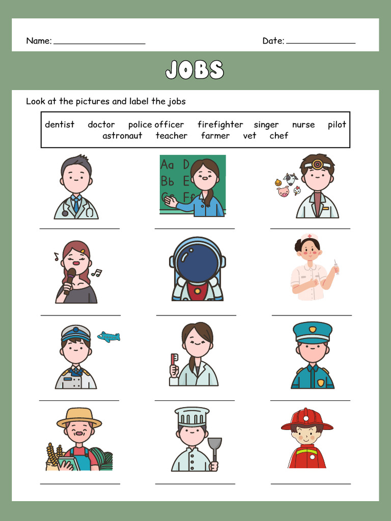 Exploring Community Helper Jobs | PDF
