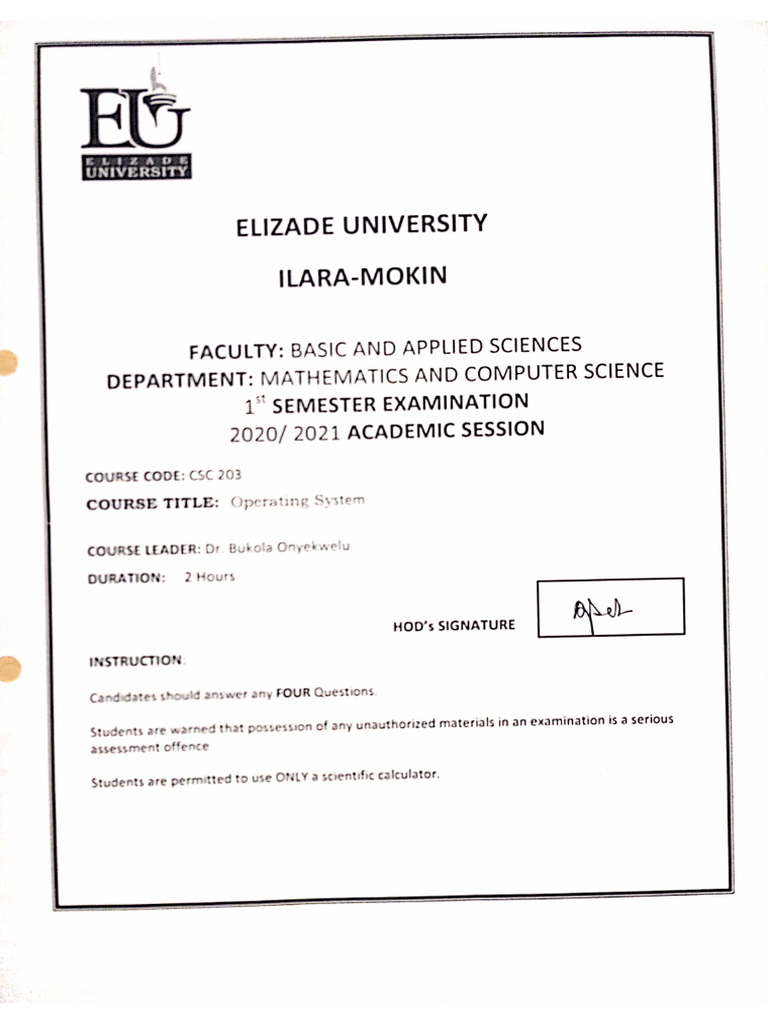 CSC 203 - Questions 3 | PDF