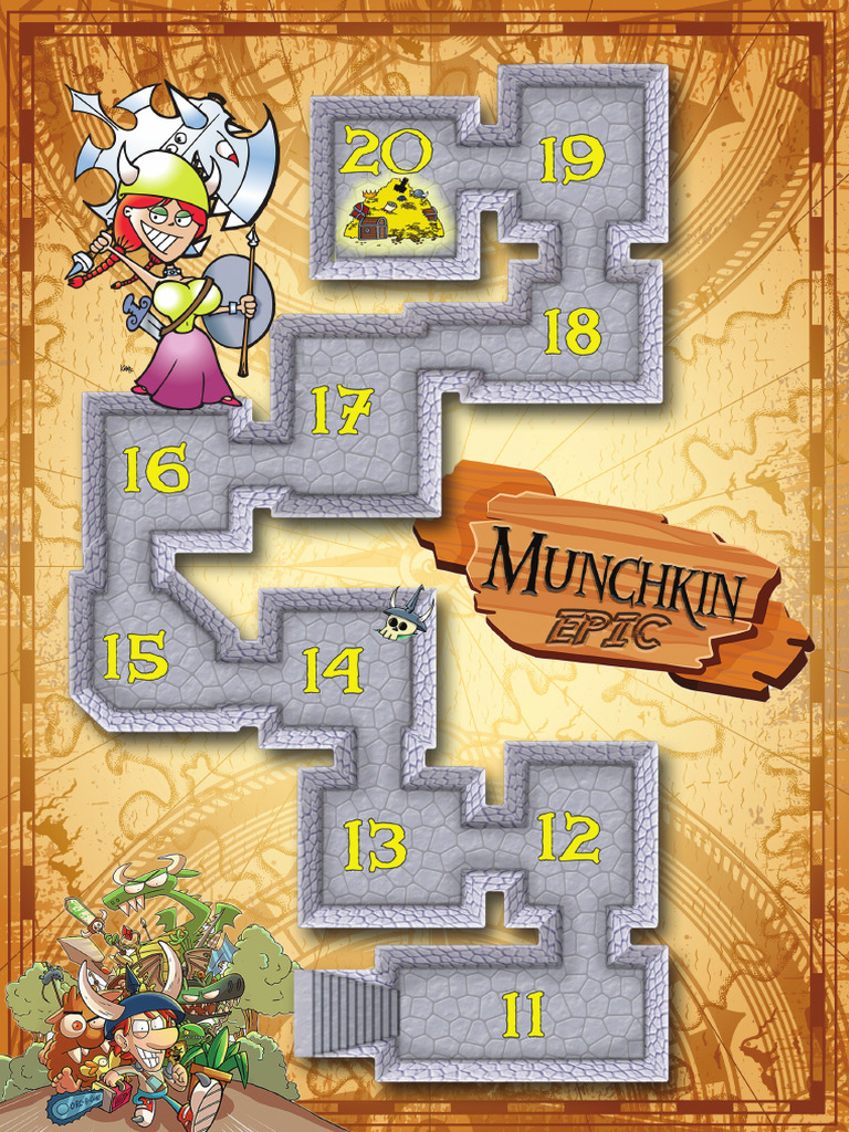 Munchkin Tabuleiro Epic em PDF 181780 | PDF
