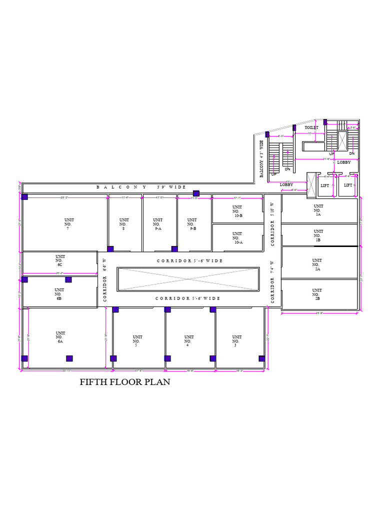 Fifth Floor Plan G. | PDF
