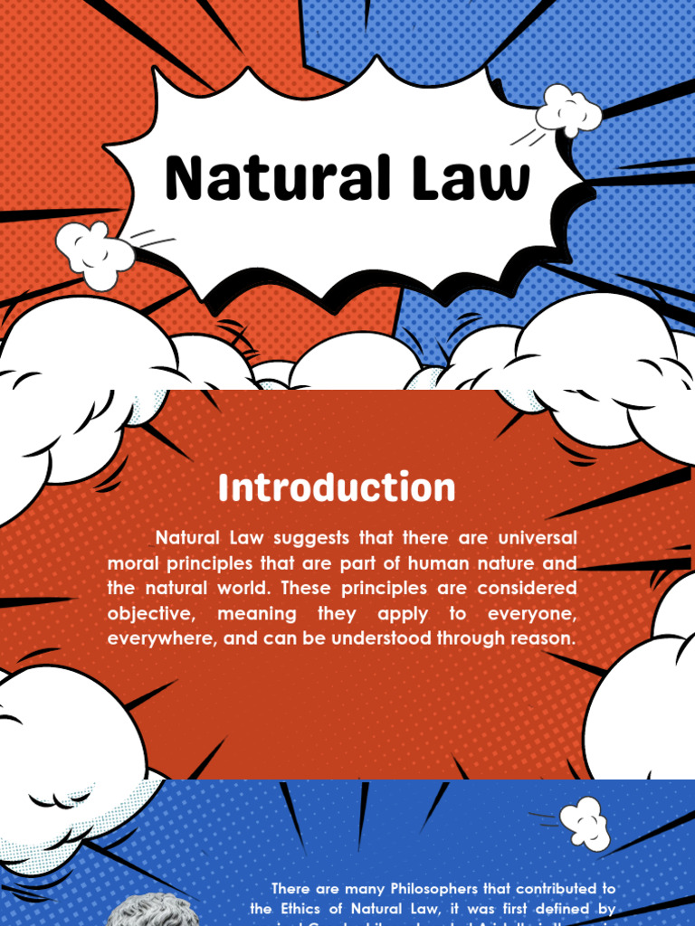 Philosophy Students: Natural Law | PDF