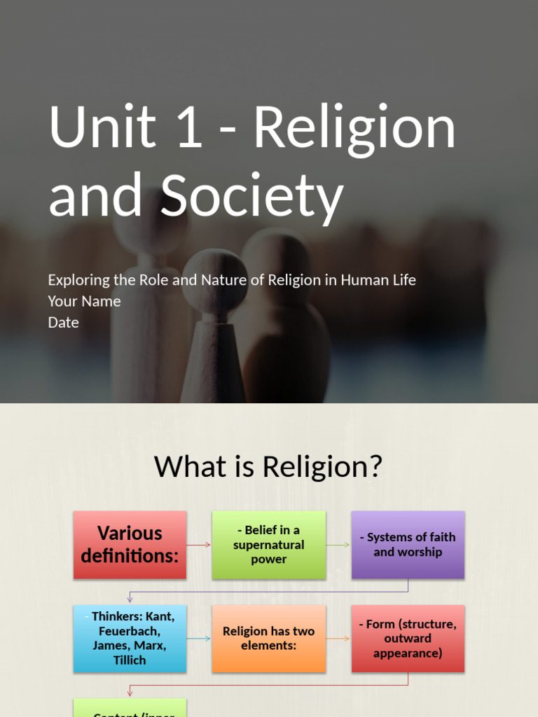Religion and Society Presentation | PDF | Deities | Theism