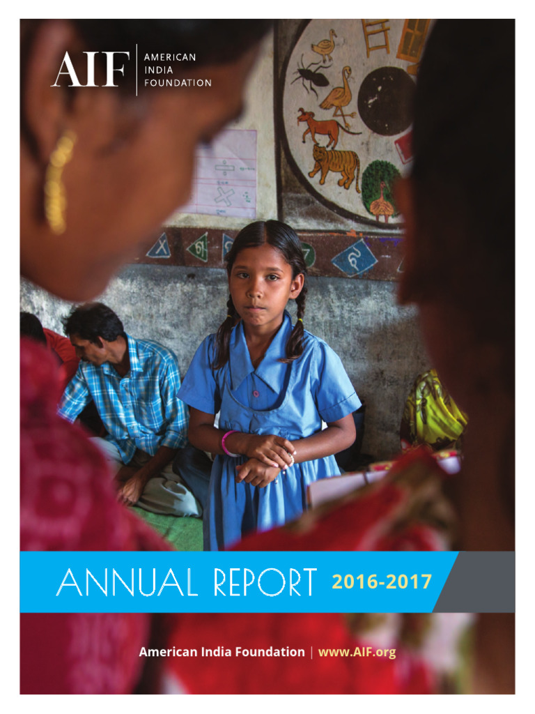 AIF Annual Report 2016-2017 Overview | PDF | Pregnancy | Teachers