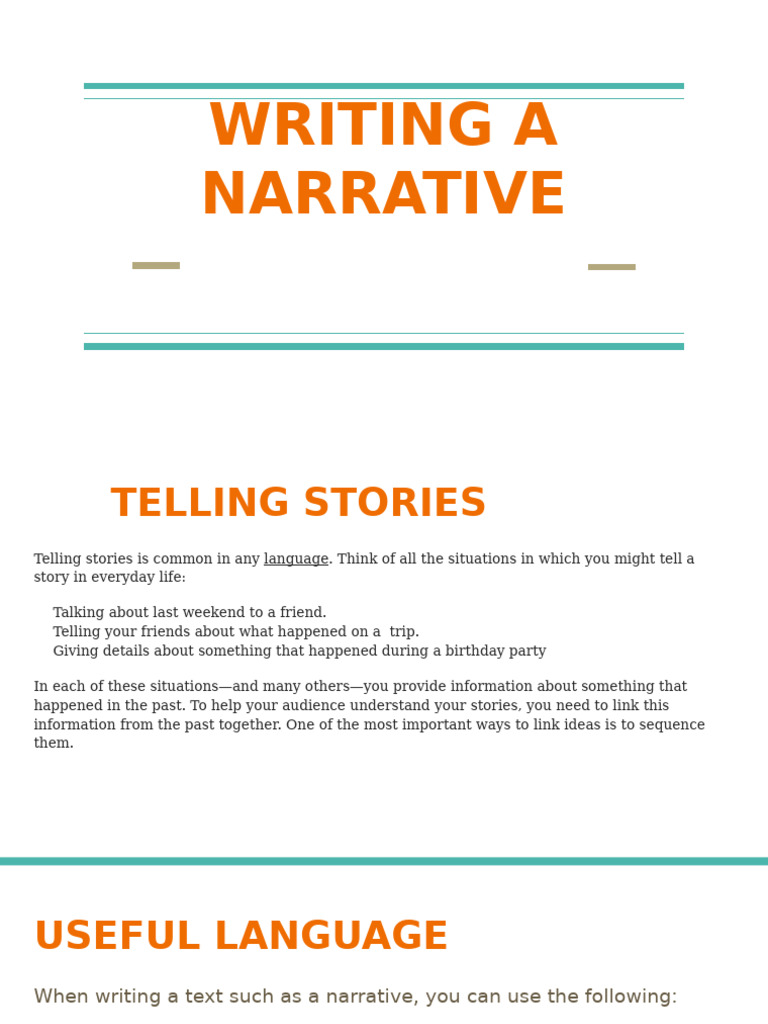 How To Write A Story | PDF | Adverb | Verb