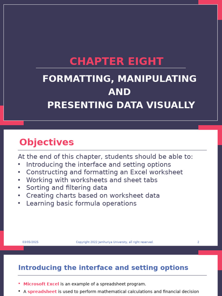 Microsoft Office 2019 Chapter 8 | PDF | Spreadsheet | Microsoft Excel