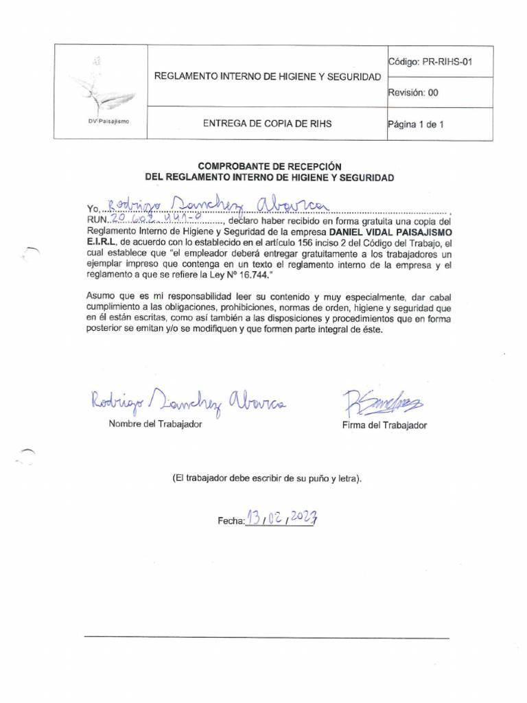 Reglamento Rodrigo | PDF