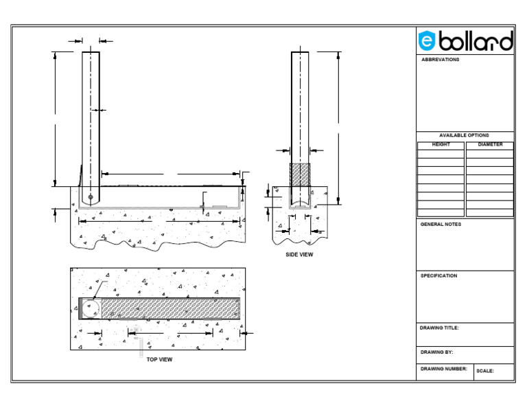 General Drawing For Underground Foldable-Model | PDF