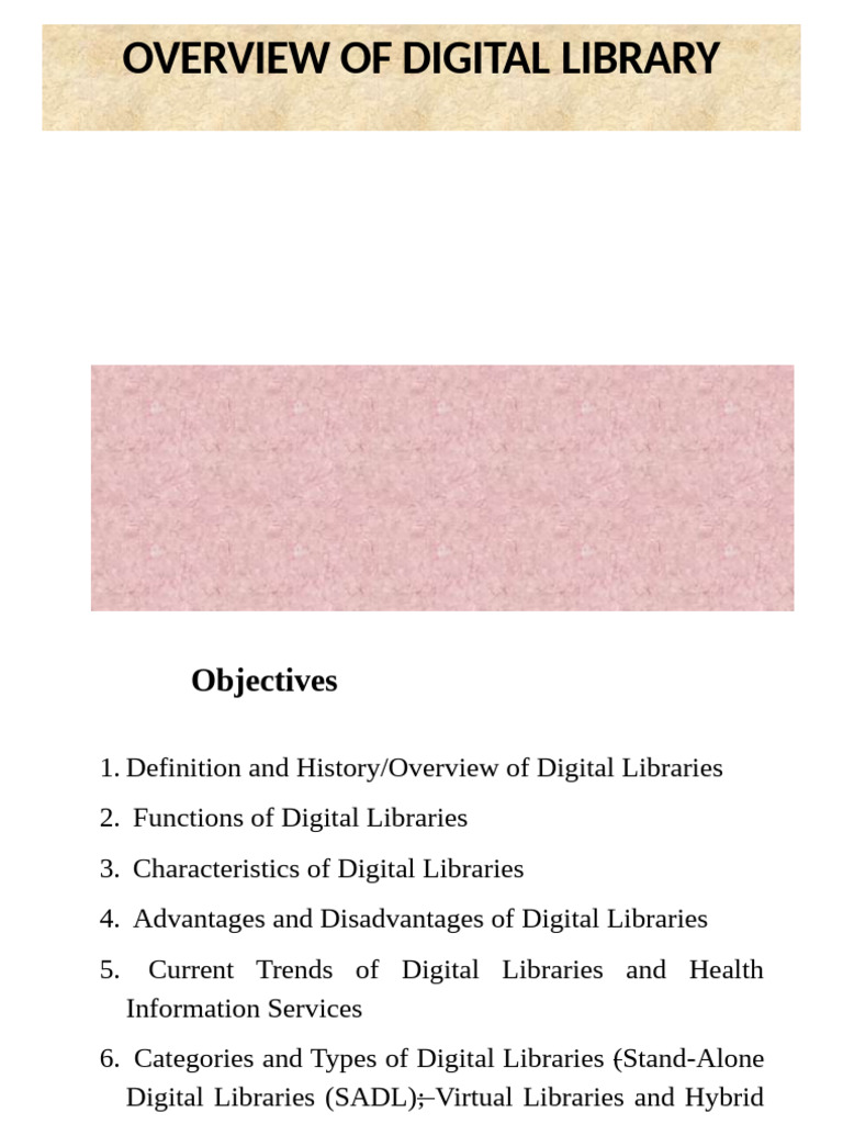 digitallibraries 1 | PDF | Digital Library | Libraries