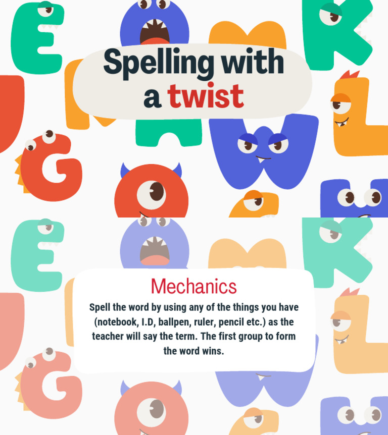 Classroom Spelling Challenge | PDF