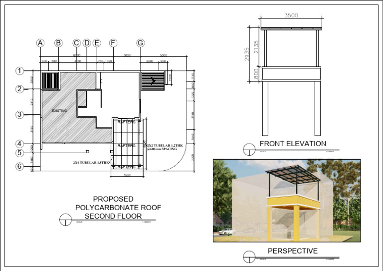 Polycarbonate Roof Extension Plans | PDF