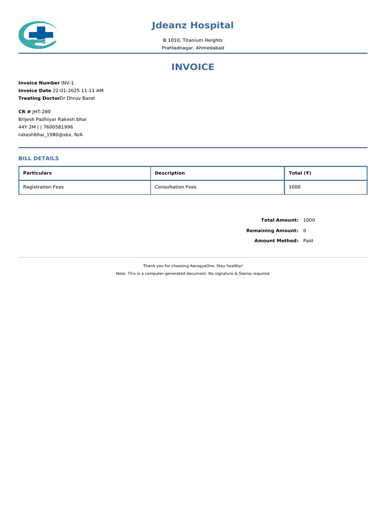 Invoice PDF | PDF