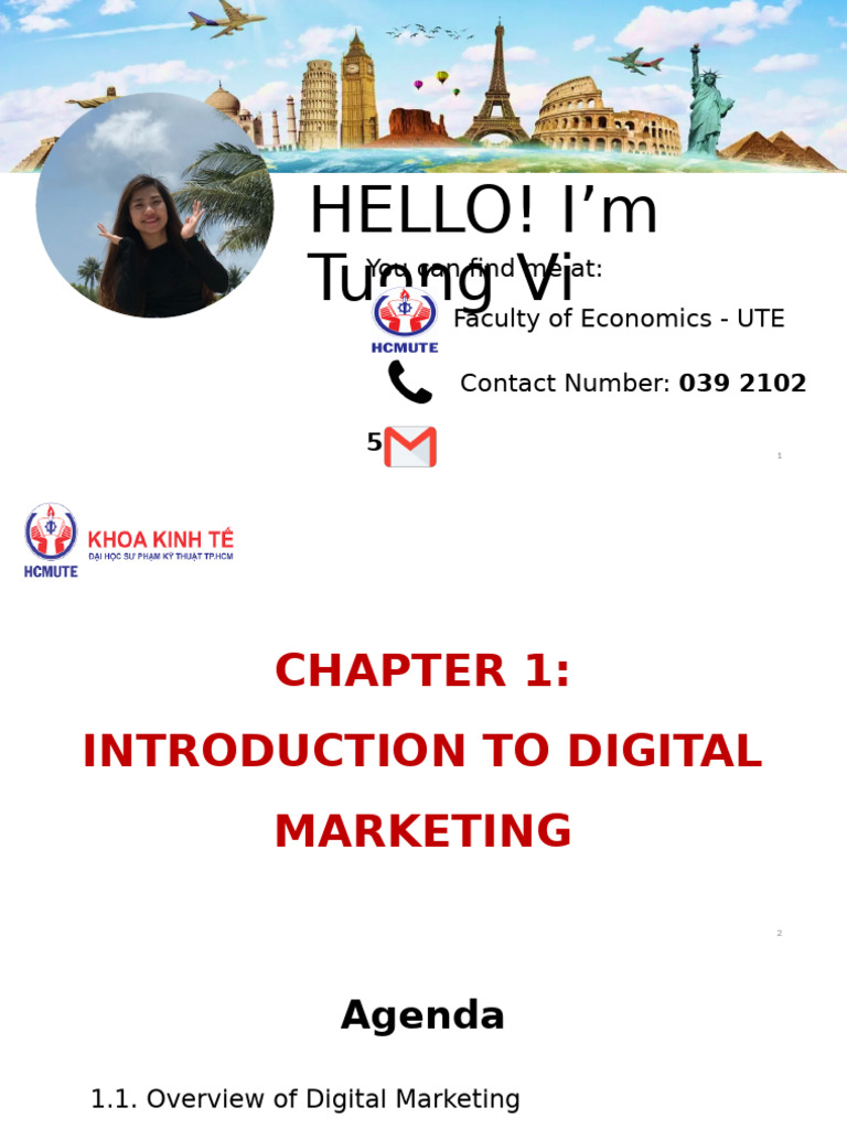 CH1-Intro Digital Marketing | PDF | Marketing | Digital Marketing