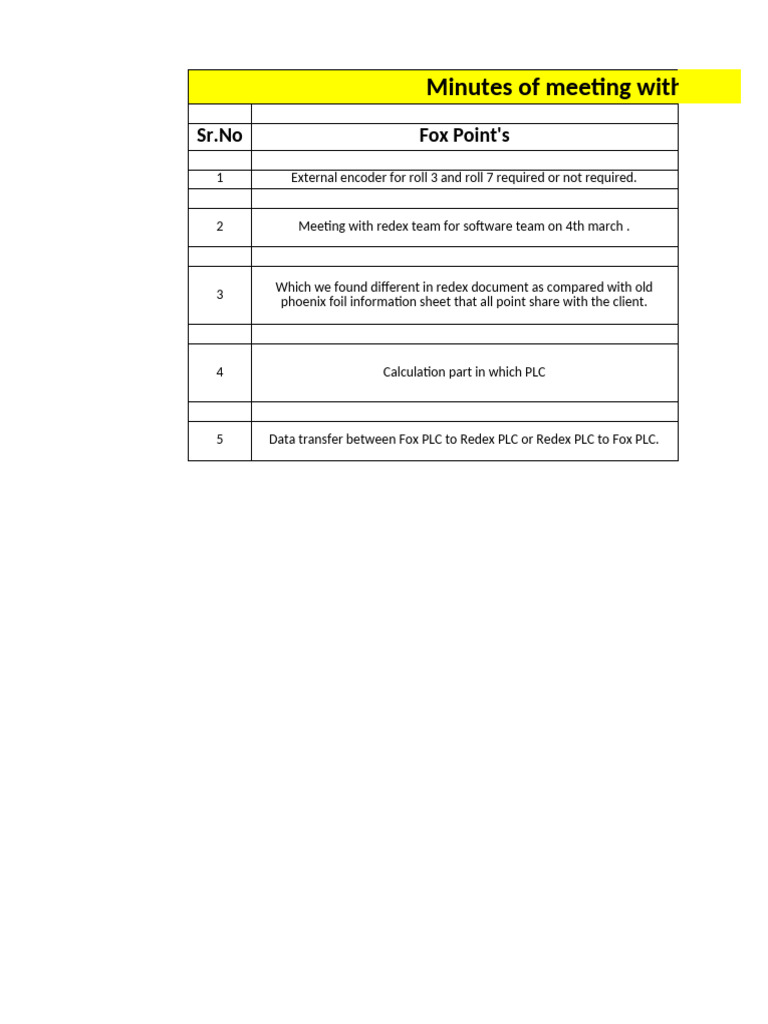 MOM 22022025 Redex | PDF