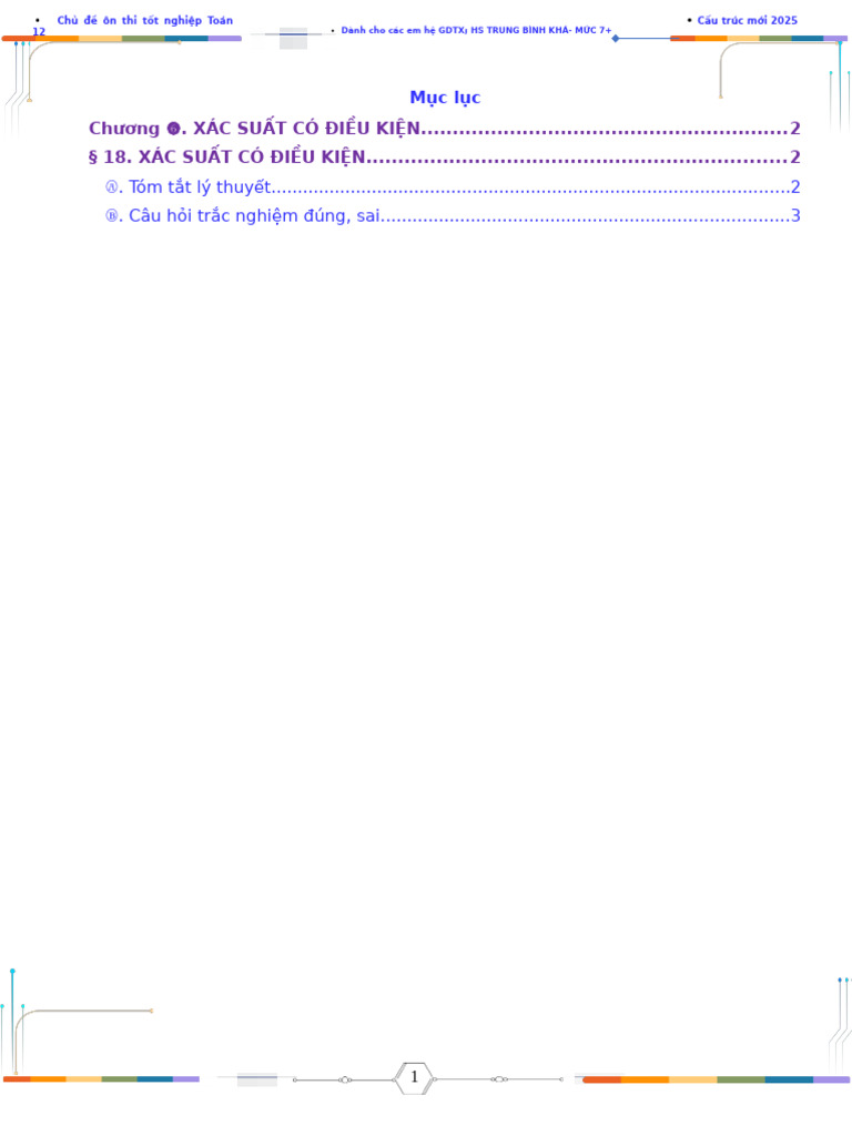 CD16-XAC SUAT CO DIEU KIEN - HS | PDF