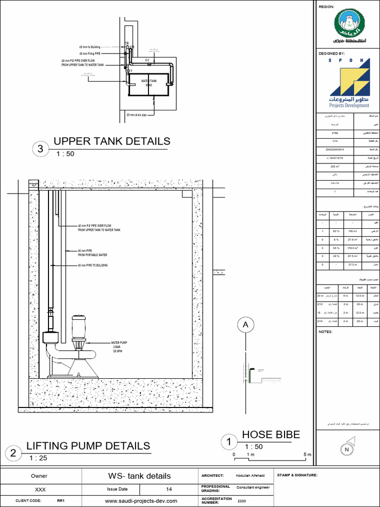 Water - Tank Details 2 | PDF
