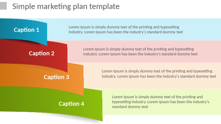 Simple Marketing Plan Template | PDF