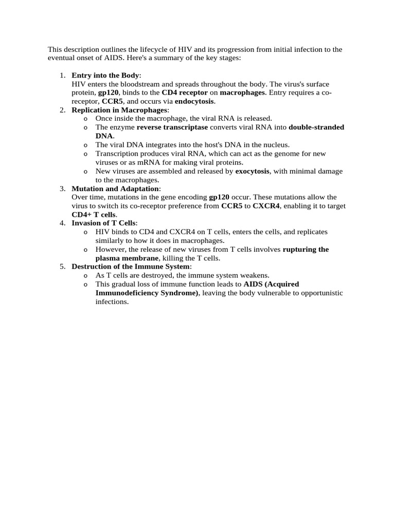 How Hiv Works | PDF
