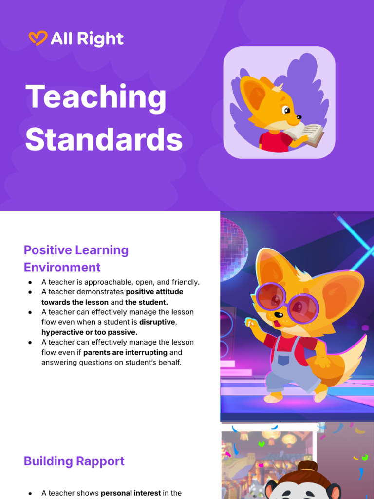 Teaching Standards | PDF