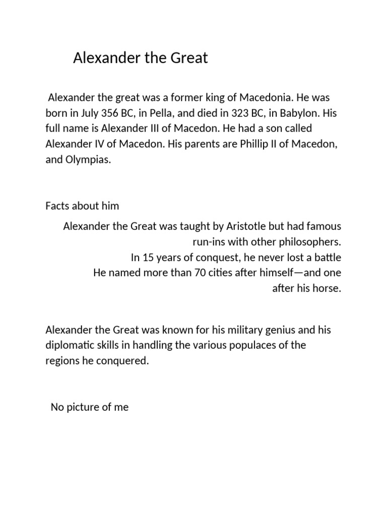 Alexander The Great | PDF