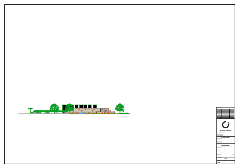 East Elevation Drawing Details | PDF