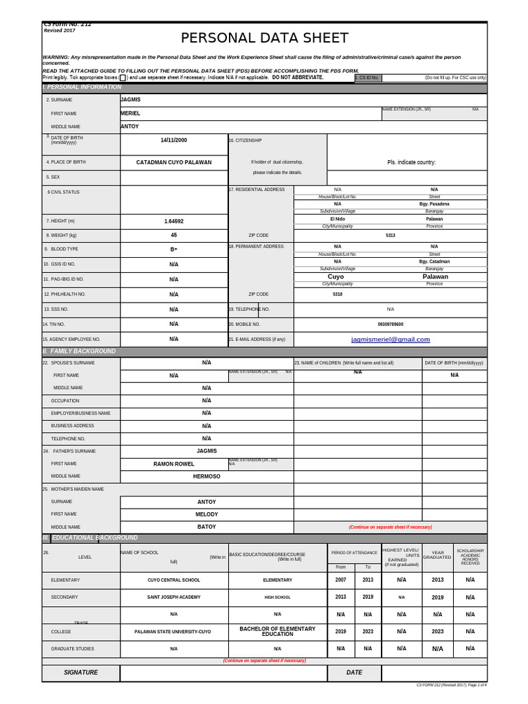 For Deped Pds Allyzzamae - 012537 - 111046 | PDF | Government | Justice