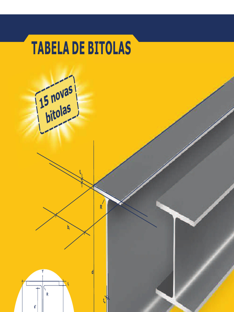 Tabela de Bitolas de Vigas W | PDF