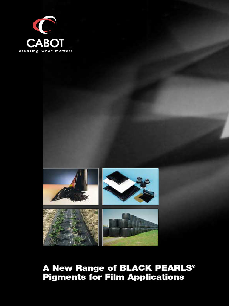Cabot - A New Range of BP Pigments For Film Applications | PDF ...