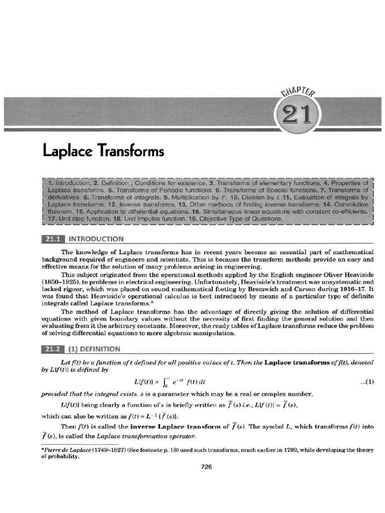 Laplace BS Grewal | PDF