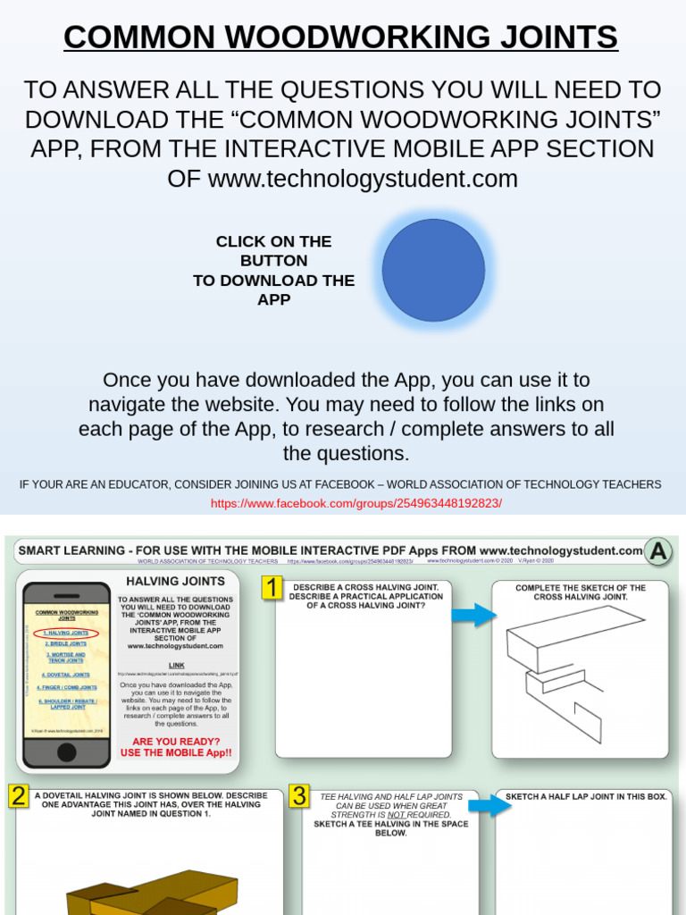 Woodworking Joints Guide | PDF