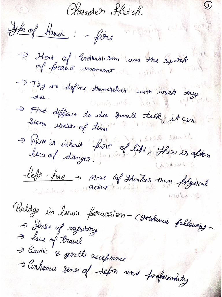 Utkarsh Arora CFA character Sketch | PDF